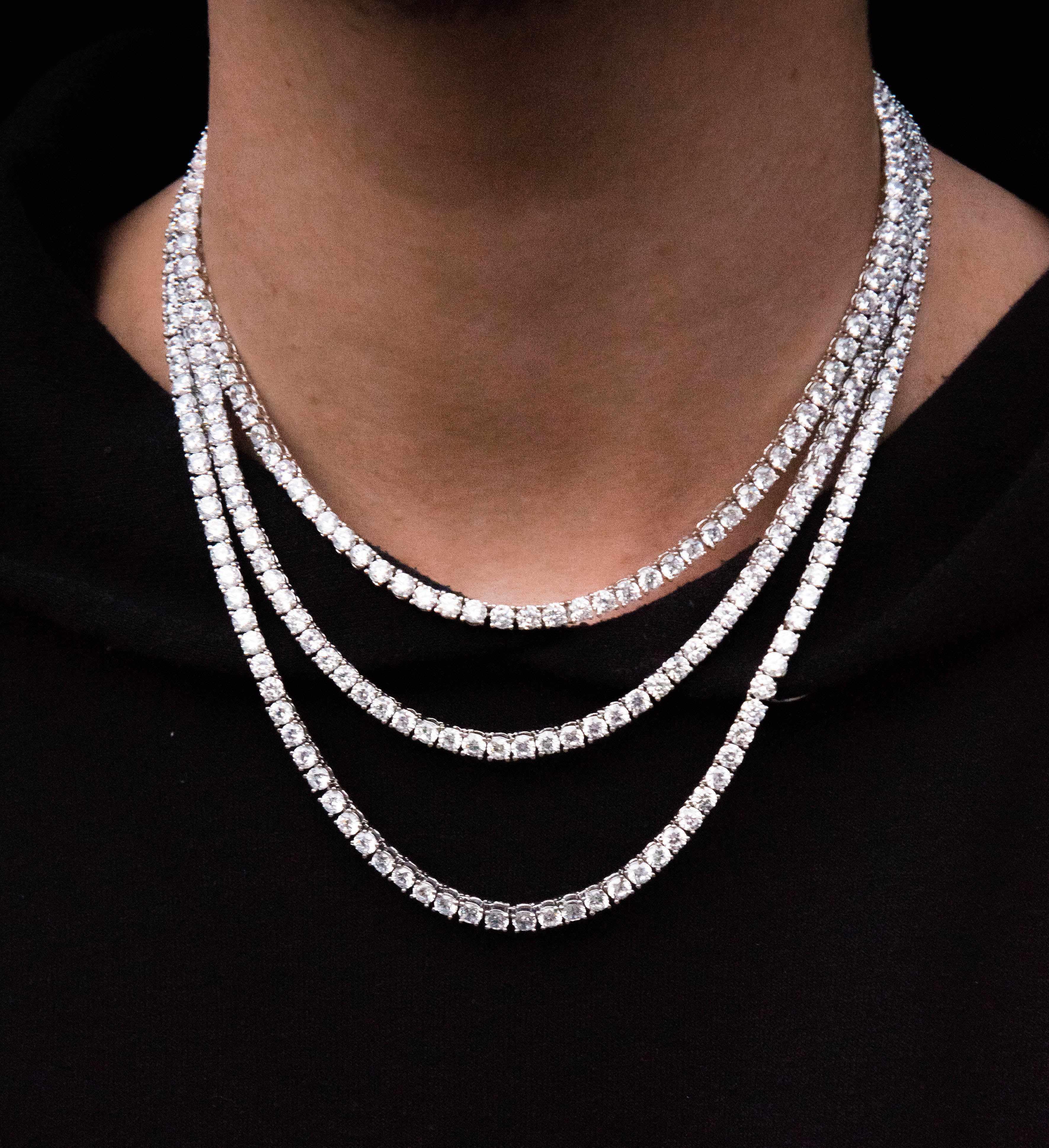 How to Layer Iced Jewelry Chains properly – The Gifted Few